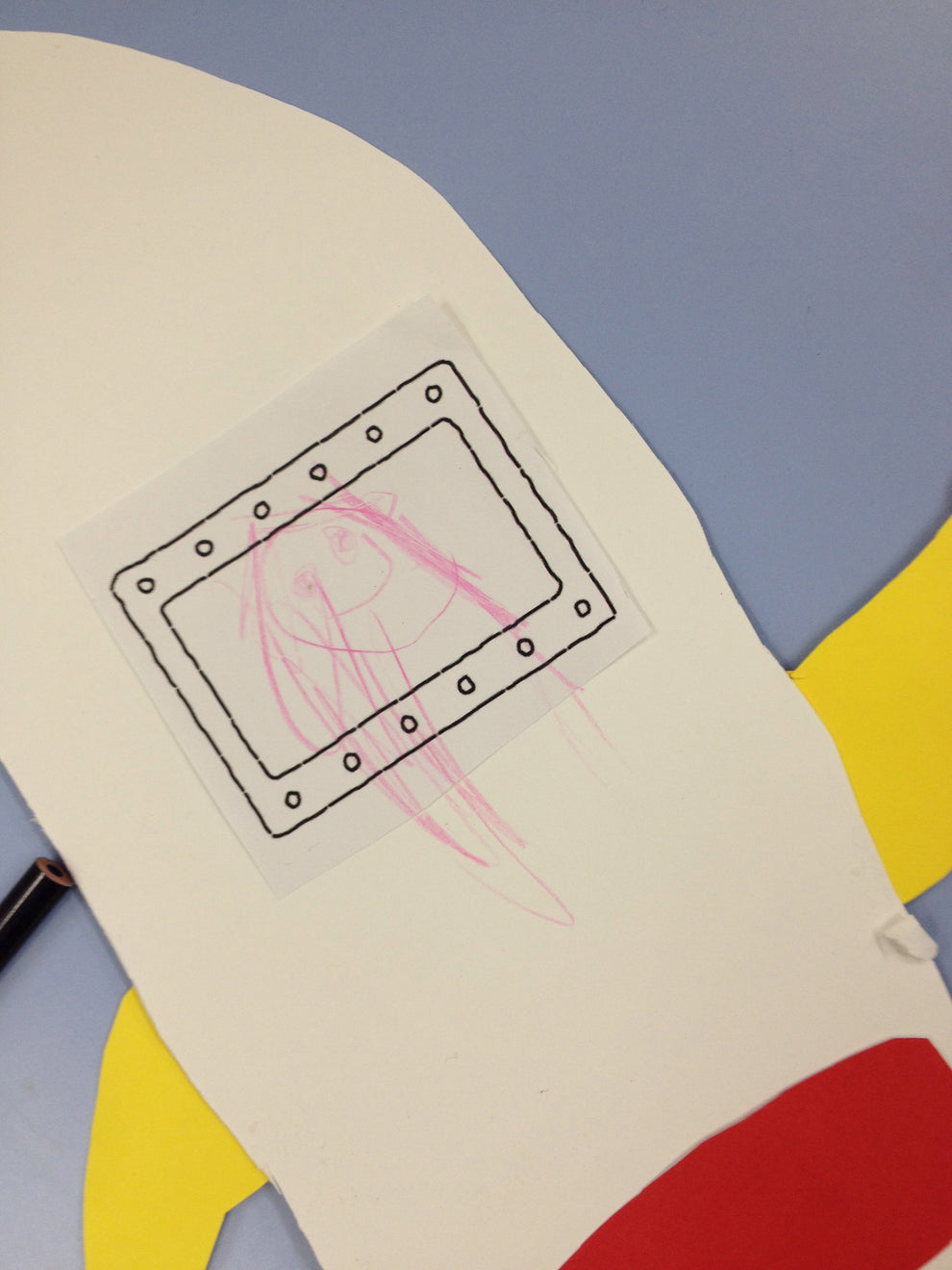 Free Children's Rocket Ship Craft Template. Digital Download. – The ...