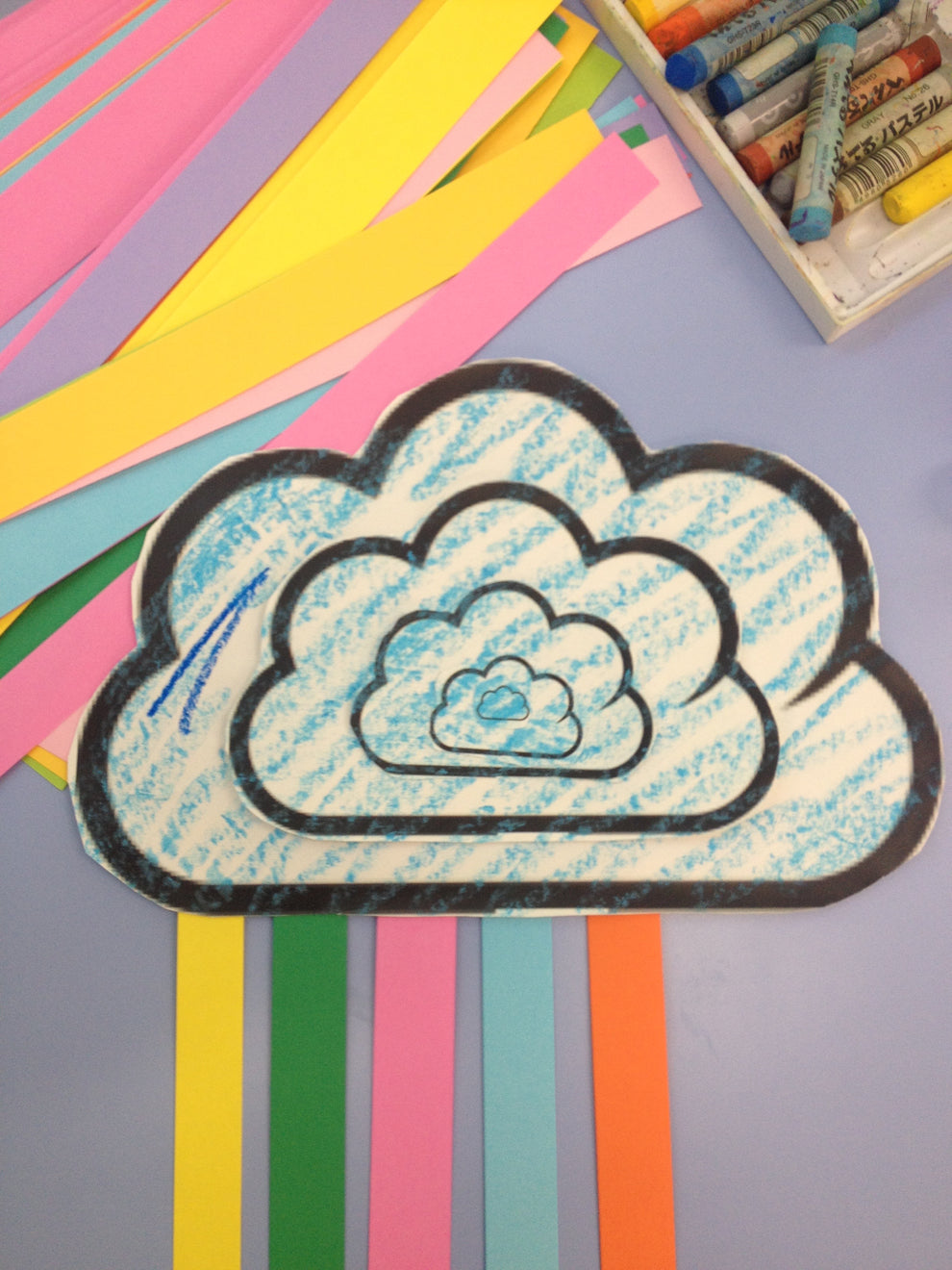 Free Weather Cloud Mobile. Digital Download. – The Magic Crayons