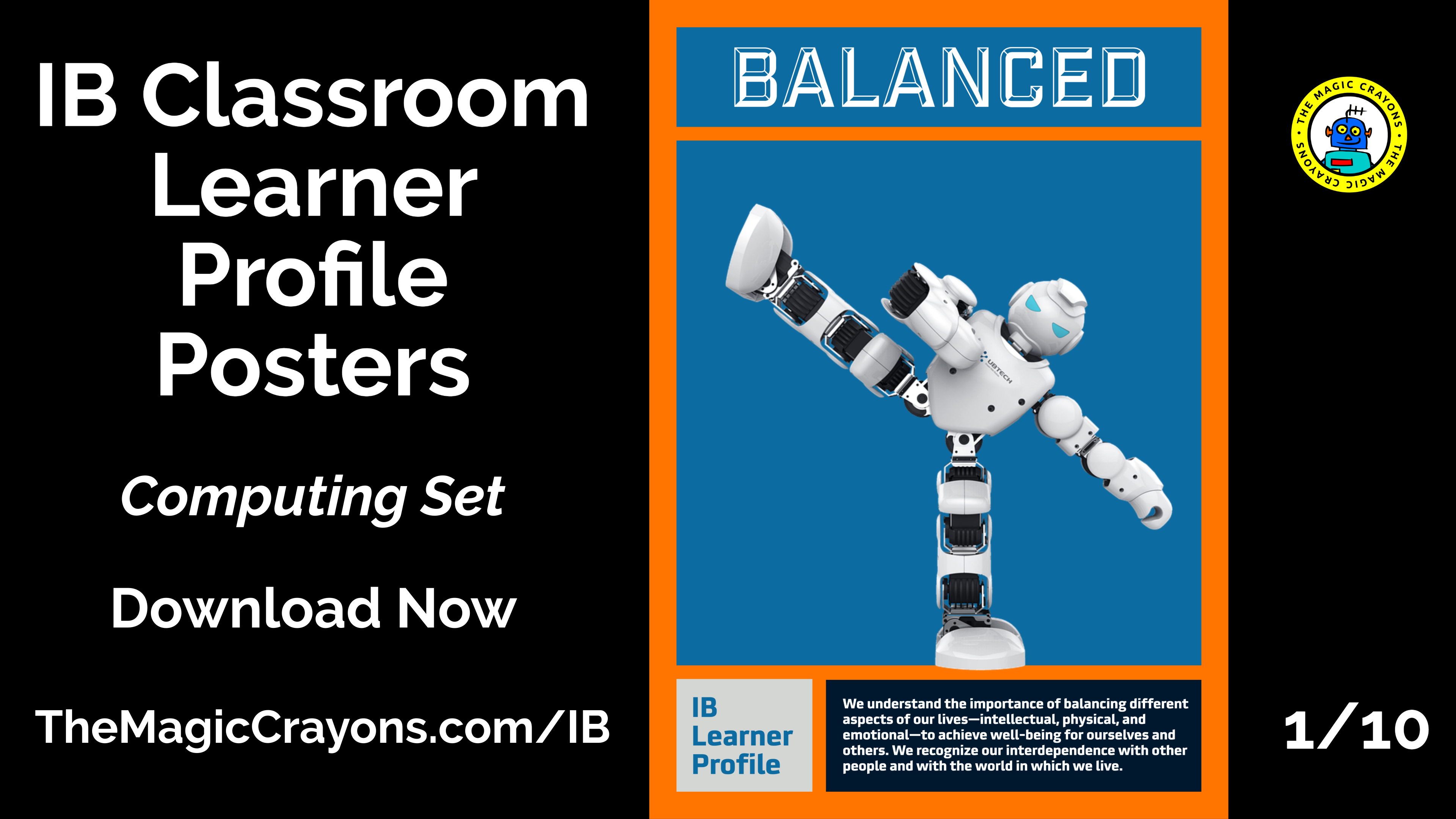 IB Attributes Posters and IB Learner Profiles Posters. Digital Downloa ...