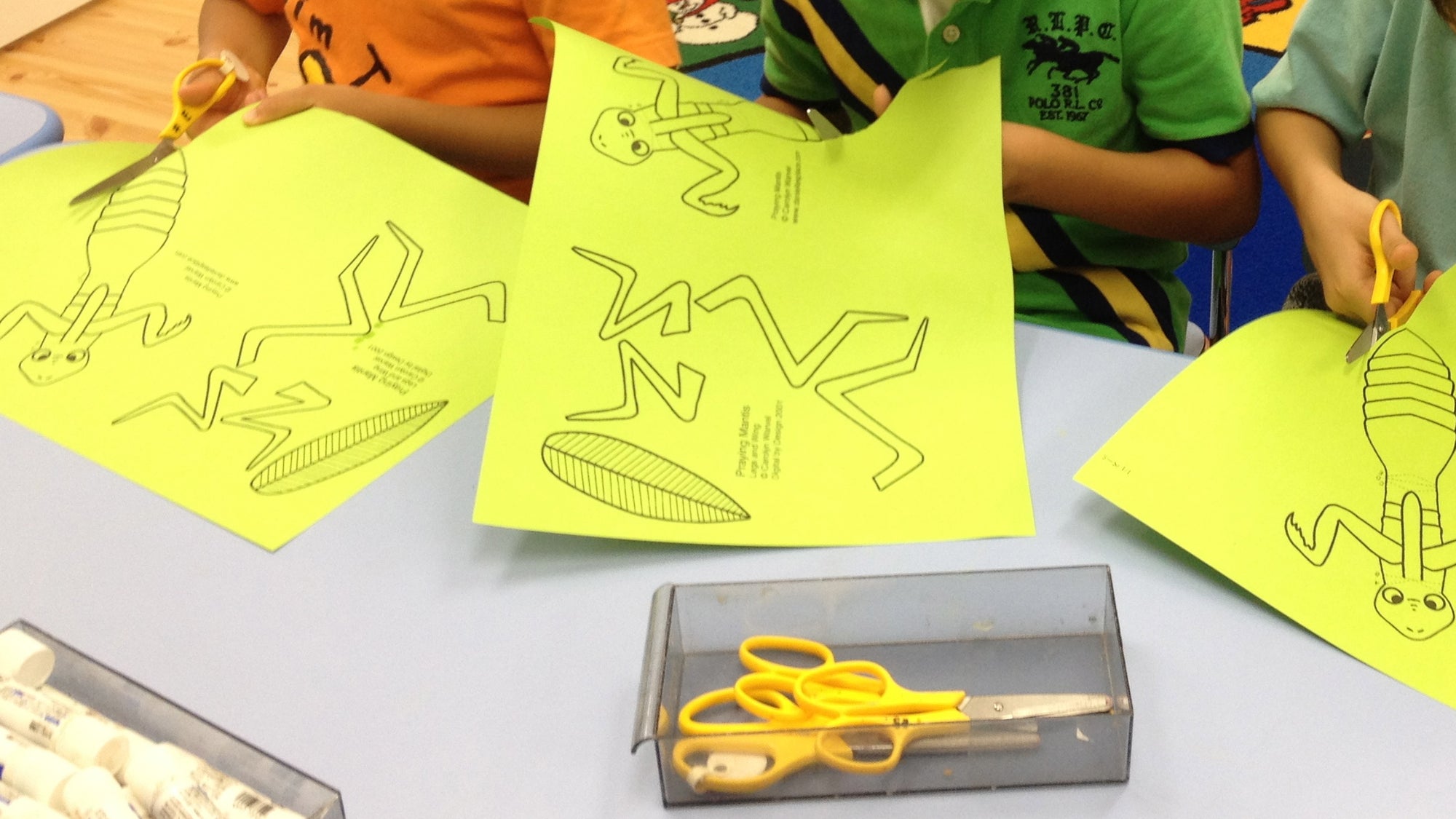 Praying Mantis Craft Template. Digital Download. – The Magic Crayons