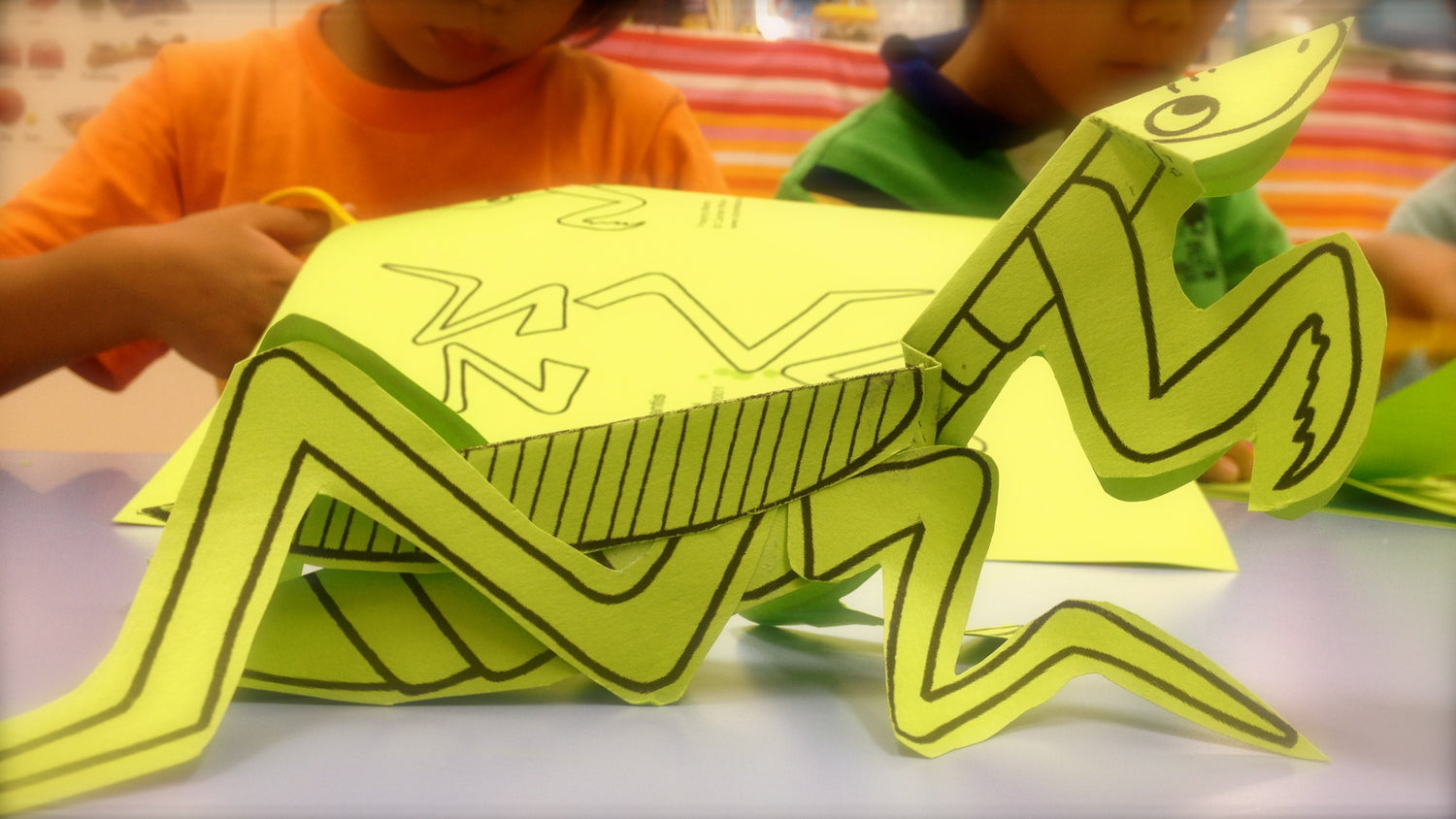 Praying Mantis Craft Template. Digital Download. – The Magic Crayons