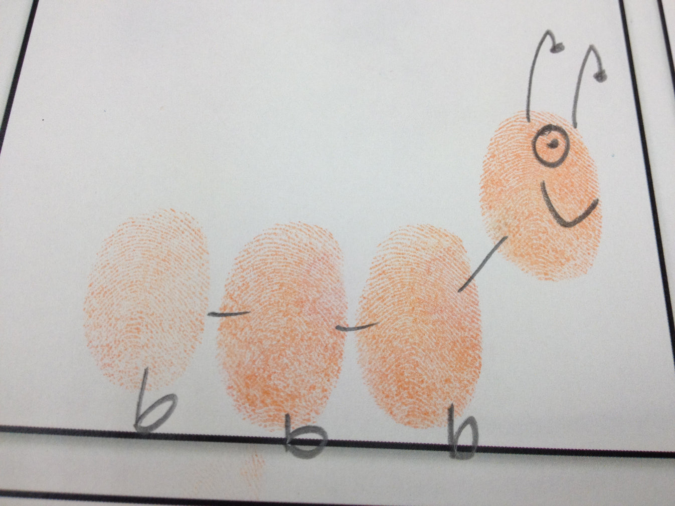 Free Insect and Bug Finger Print Craft Template. Digital Download ...