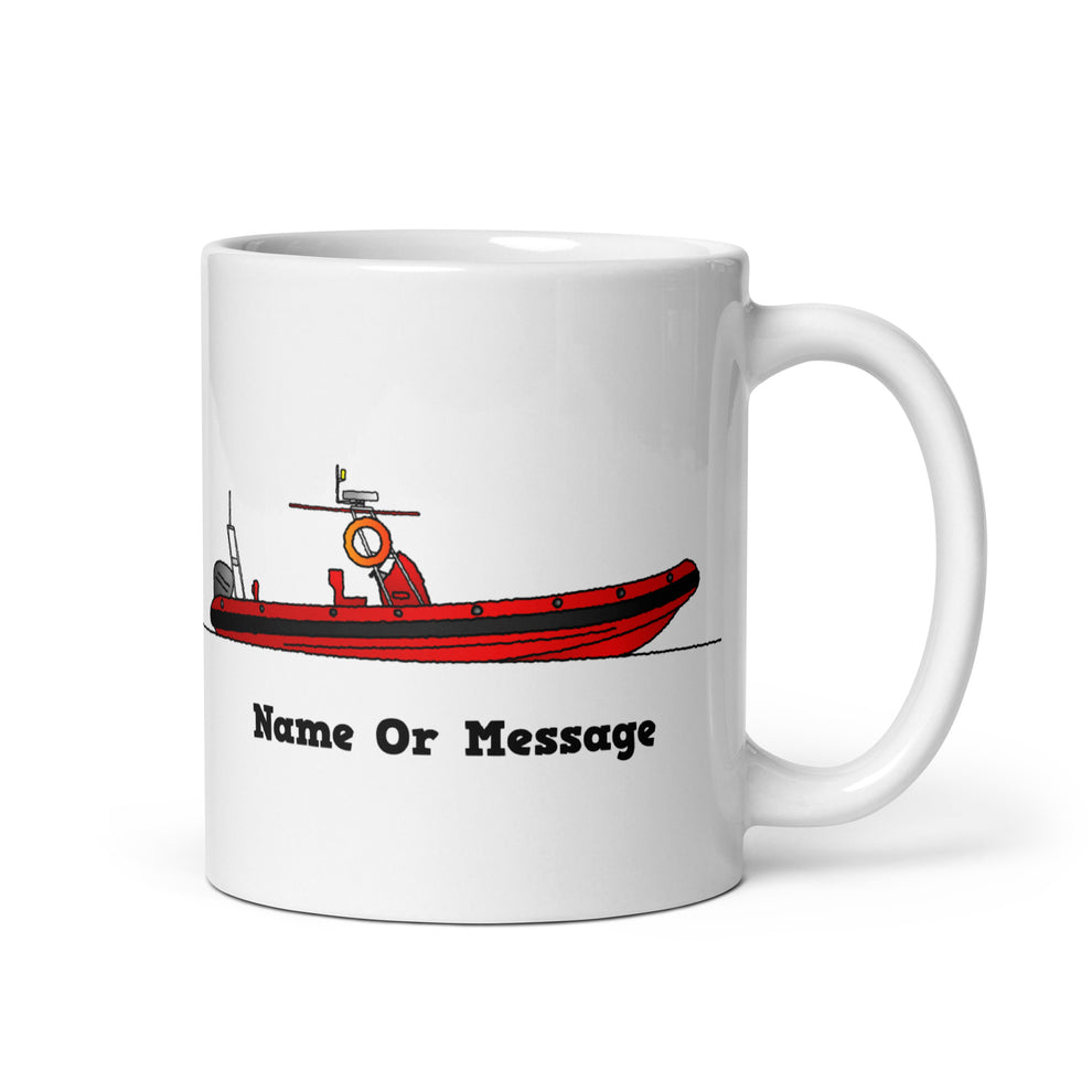 Personalized RHIB Rescue Boat Mug – The Magic Crayons