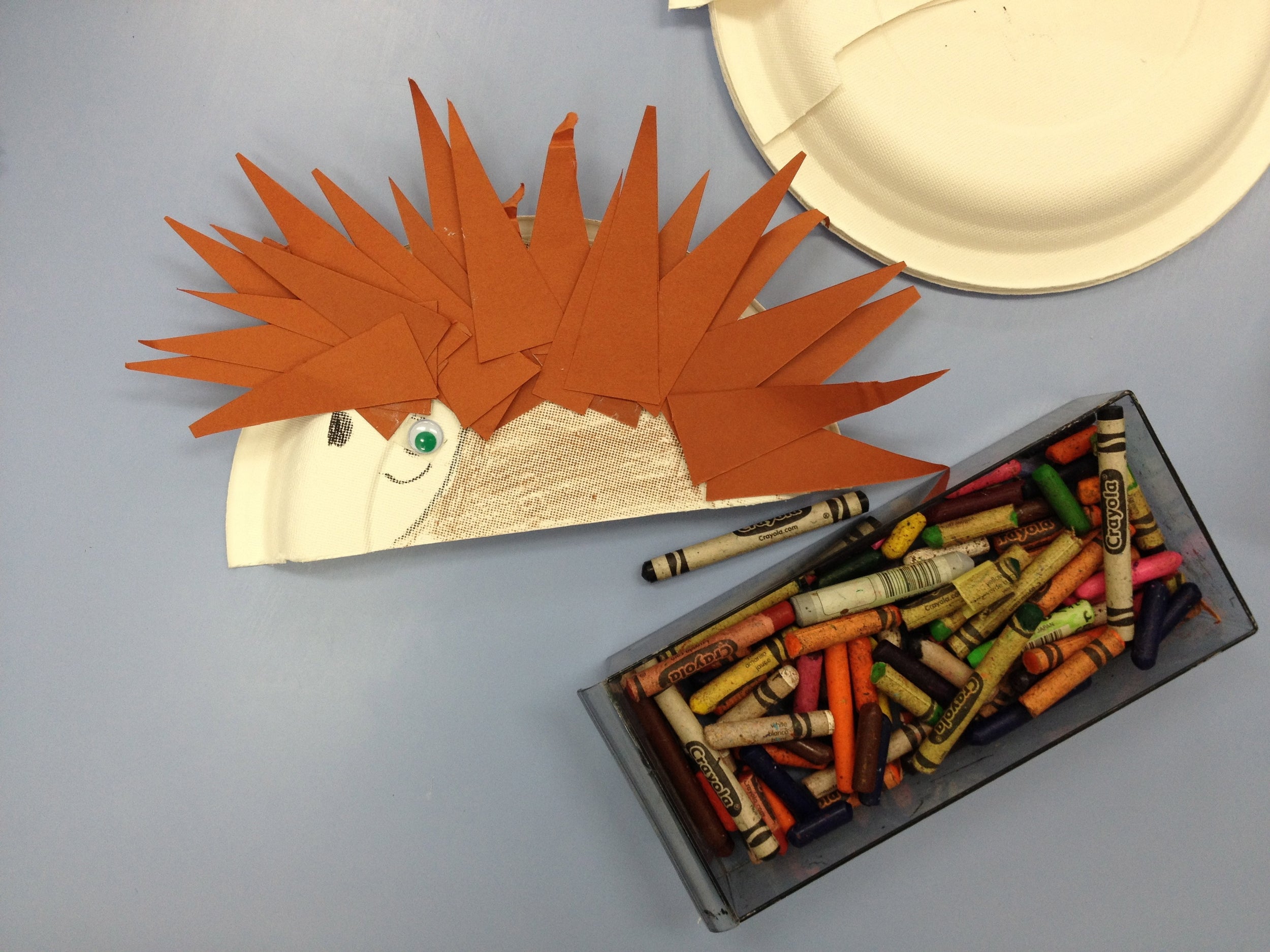 Free Hedgehog Paper Plate Craft for Kids – The Magic Crayons