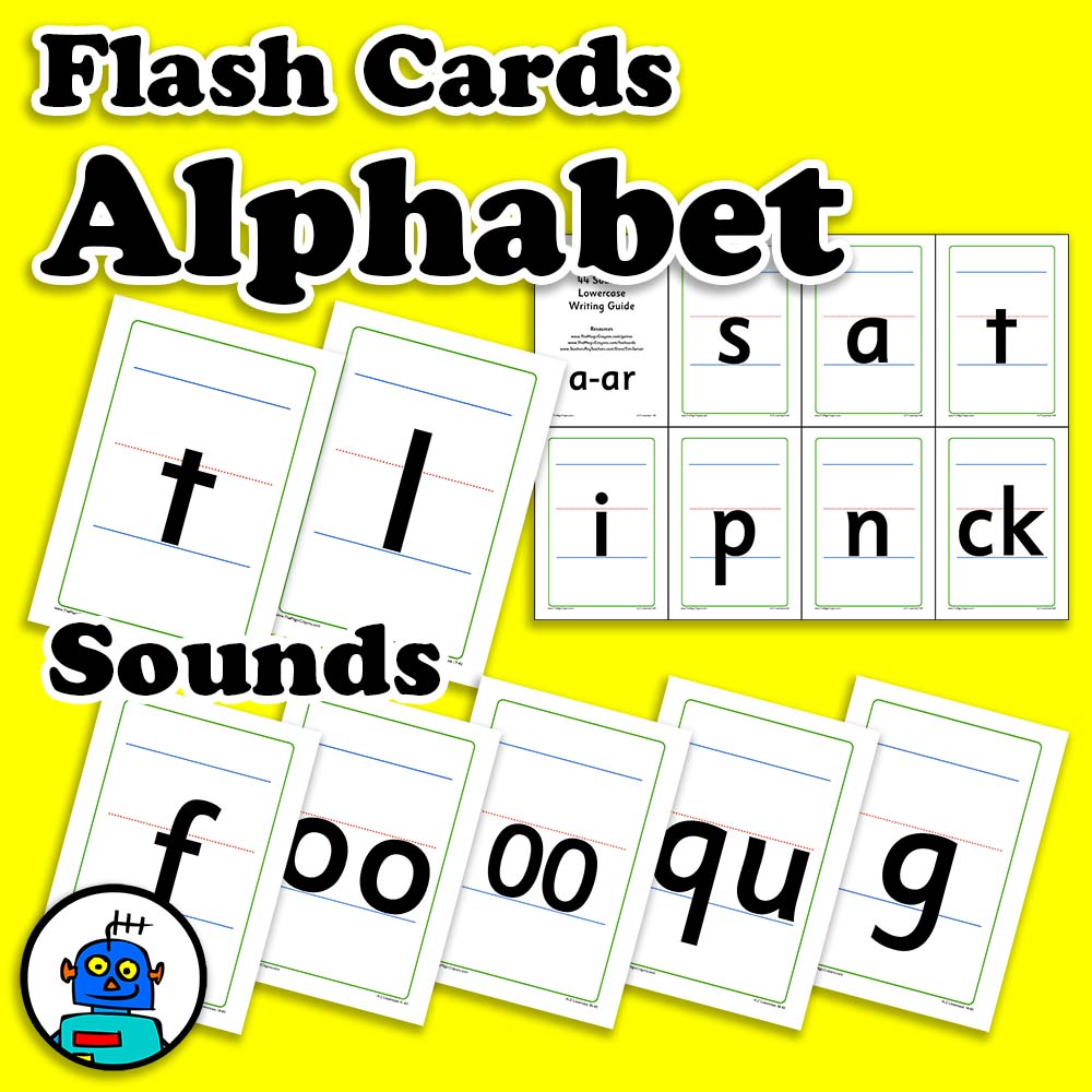 English Alphabet Phonics Flash Cards | 16 Sets | Digital Download – The ...
